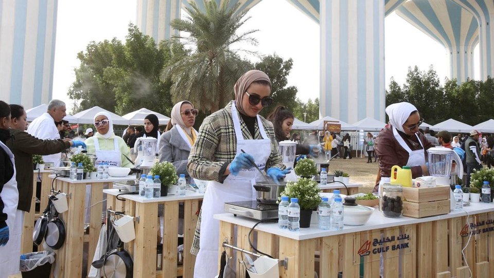 Gulf Bank Hosts Live Cooking Sessions with Local Kuwaiti Chefs at Qout ...