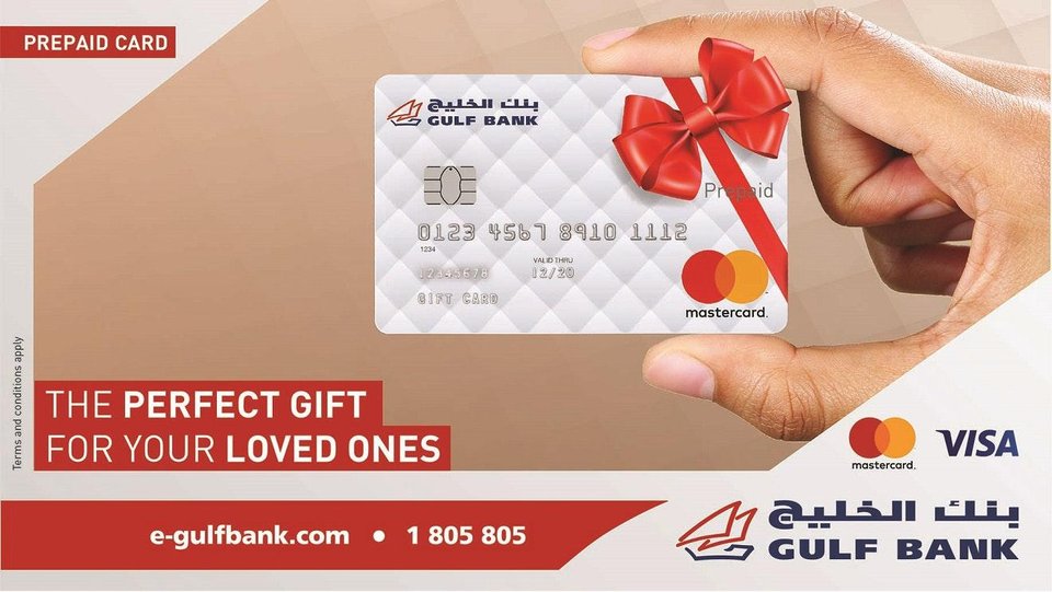 Gulf Bank Launches New Prepaid Gift Card | News | Media | About Us ...